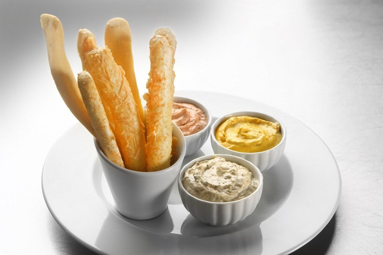 Grissini de parmesão e alecrim - Receita