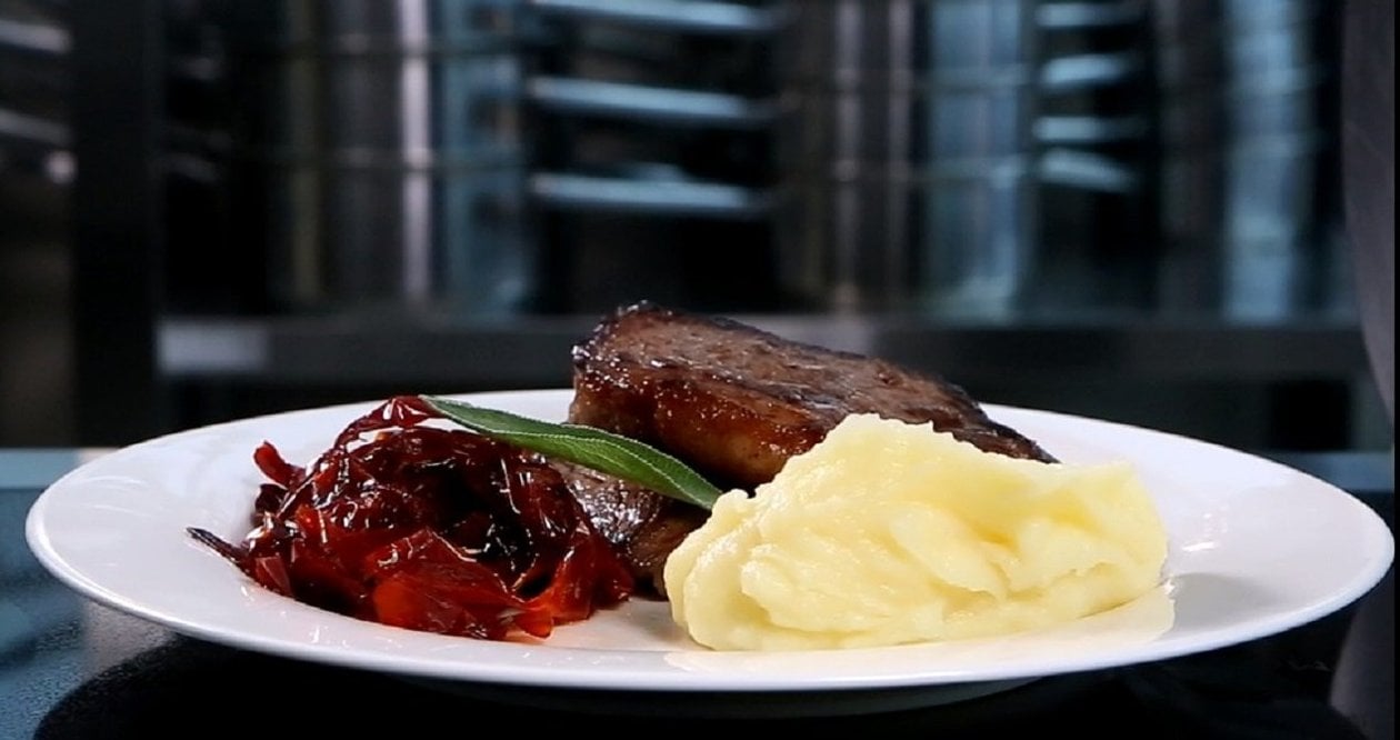 Purê de Mandioca com Picanha na Chapa - Receita